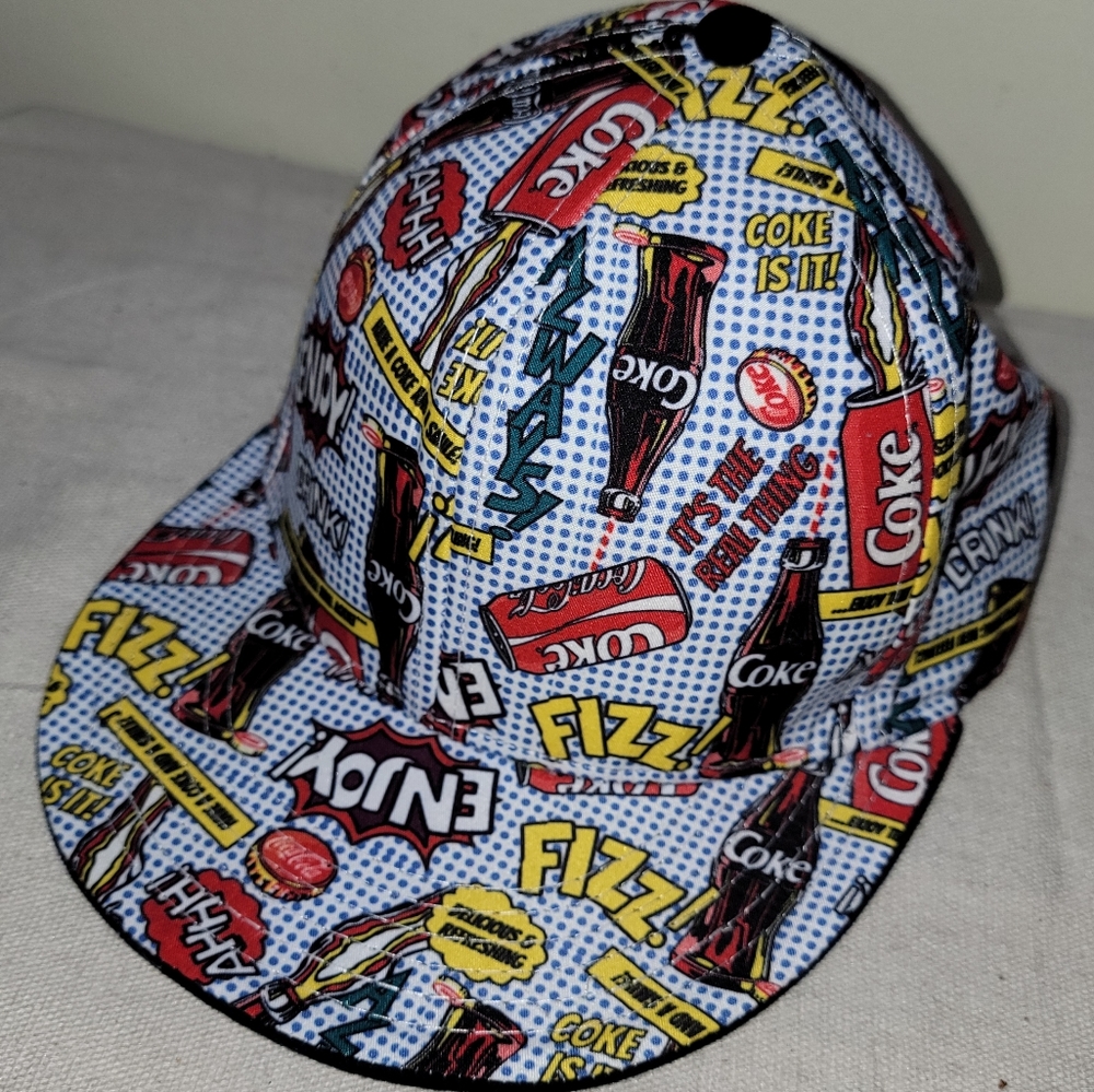 Rare Coca Cola Coke Cap Hat - Classic Collectors Adve… - Gem